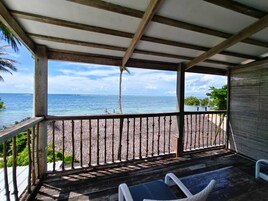Quarto Deluxe, vista para o oceano | Terraço/pátio interior