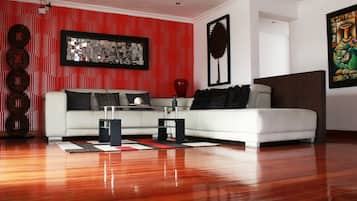 Sala de estar do lobby