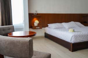 Suite | 1 quarto, roupa hipoalergénica, minibar, cofre no quarto 