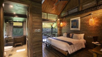 1 quarto, frigobar, cofres nos quartos, individualmente decorados
