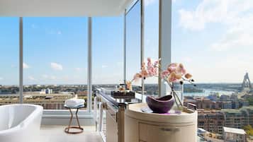 Quarto de Luxo, 1 cama king-size, no canto (Club Millésime Benefits) | Vista do quarto