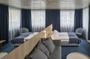 Suíte júnior | 1 quarto, camas com colchões pillow-top, escrivaninha