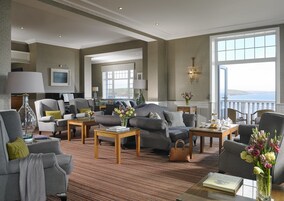 Sala de estar do lobby