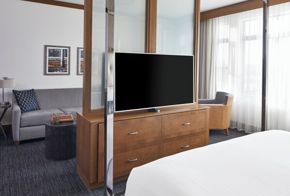 Suíte (Wayzata Bay) | Roupas de cama premium, camas com colchões pillow-top