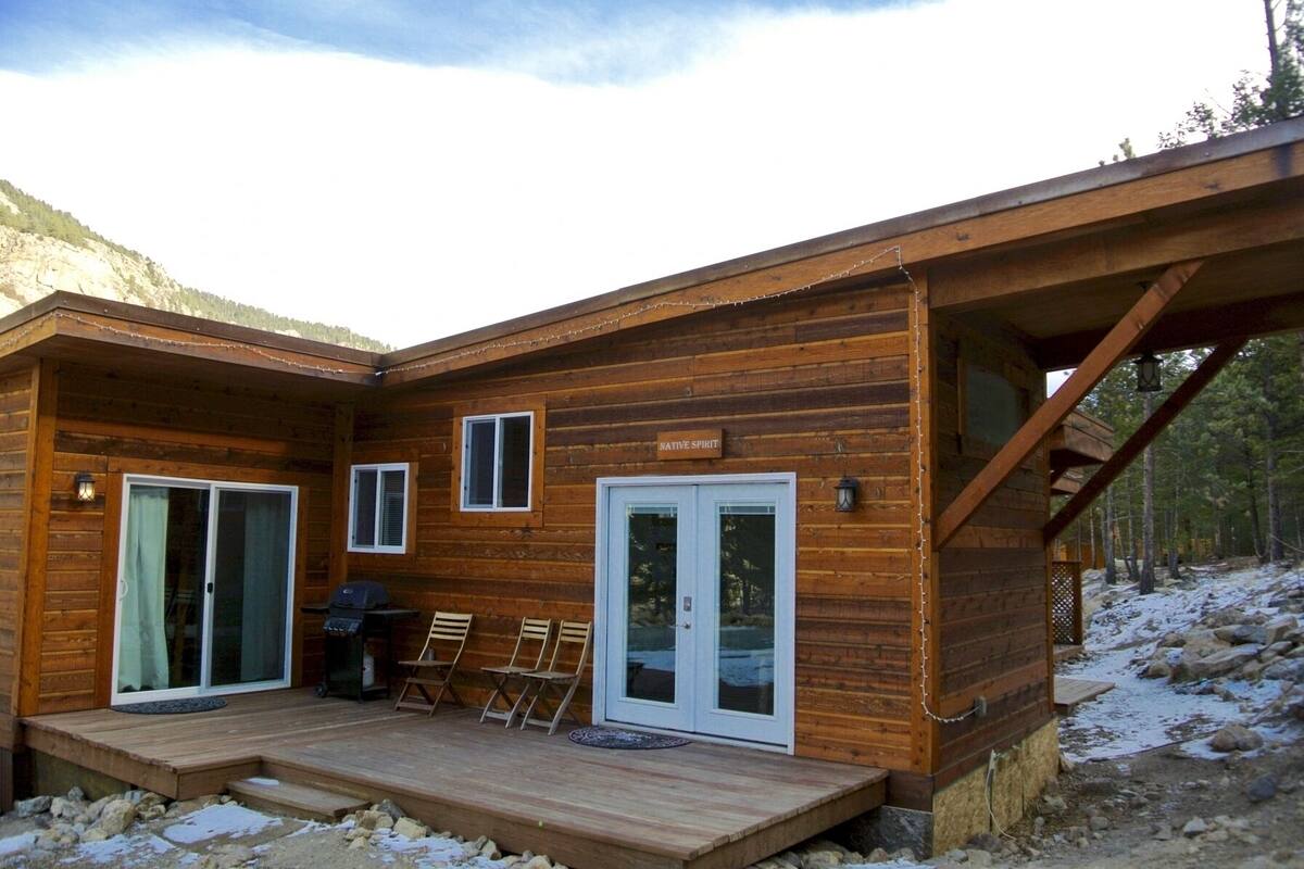 Cabana, 2 quartos, cozinha | Terraço/pátio