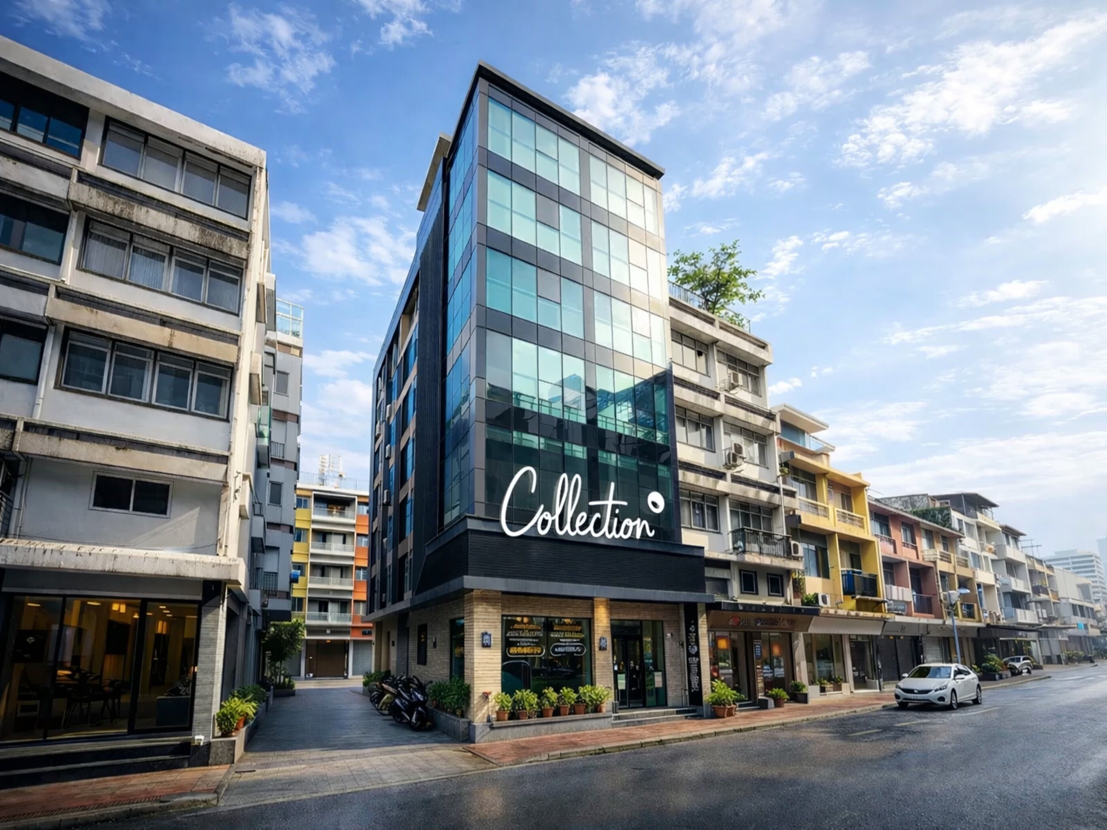 Fachada da propriedade