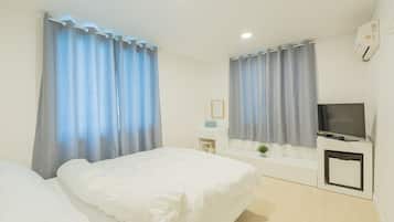 Quarto Duplo | Quartos insonorizados, Wi-fi grátis