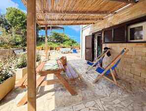 Apartamento Comfort, 2 quartos, pátio, no rés do chão | Terraço/pátio interior