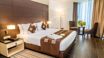 Lençóis de algodão egípcio, roupa de alta qualidade, minibar