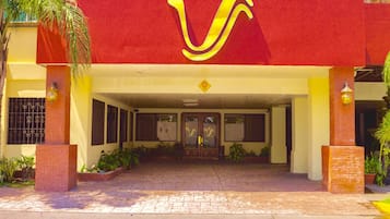 Fachada da propriedade