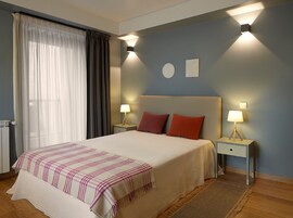 Quarto Duplo Standard | Roupa hipoalergénica, cortinas/cortinados opacos, quartos insonorizados