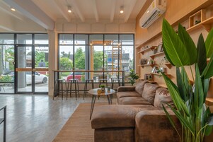 Sala de estar do lobby