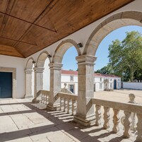 Entrada do alojamento