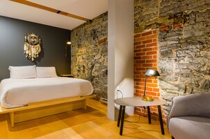 Apartamento de Luxo, 1 quarto (P103) | 1 quarto, ferro/tábua de engomar, berço de viagem, Wi-fi grátis 