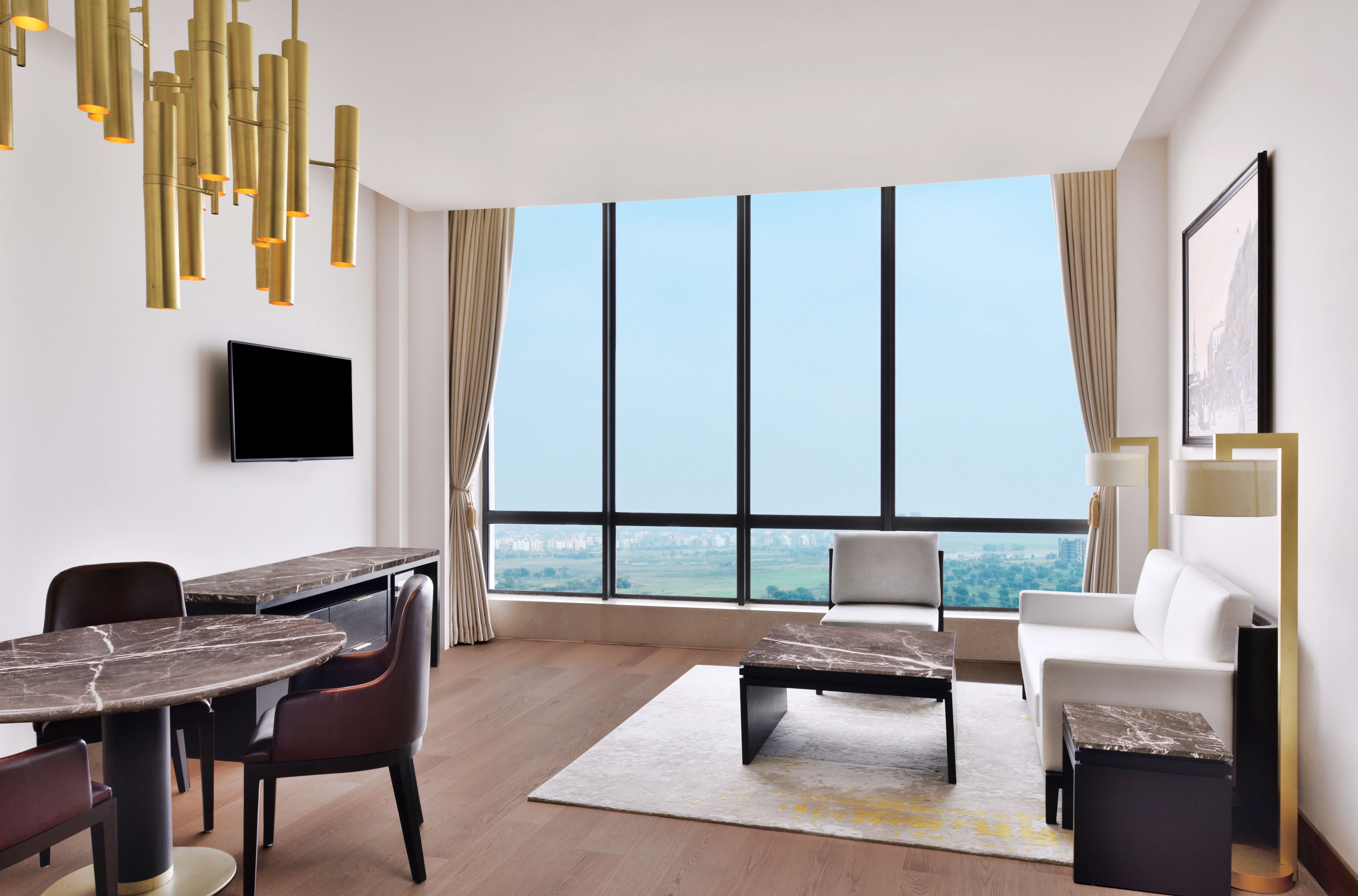 Suite Executiva, 1 cama king-size, vista para o lago | Roupa de alta qualidade, edredões de penas, minibar, cofre no quarto 