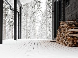 Villa Design, 3 quartos, sauna | Terraço/pátio interior