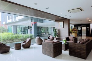 Sala de estar do lobby