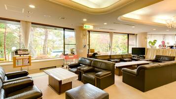 Sala de estar do lobby