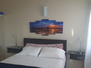 Apartamento premium, 2 quartos, vista para a montanha | 1 quarto, roupas de cama de algodão egípcio, roupas de cama premium