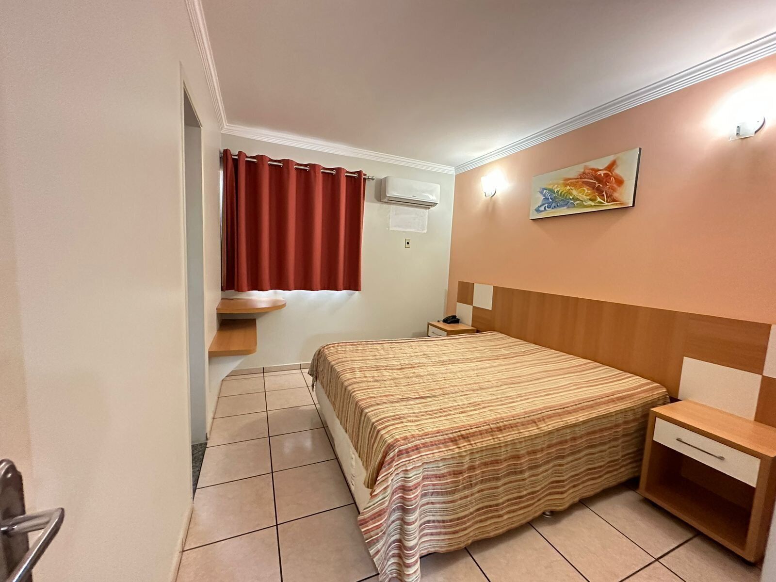 Apartamento (APT 128) | Cortinas/cortinados opacos, quartos insonorizados, Wi-fi grátis 