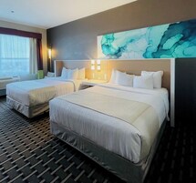 Quarto Premium, 2 camas queen-size, não fumadores | Cofre no quarto, secretária 