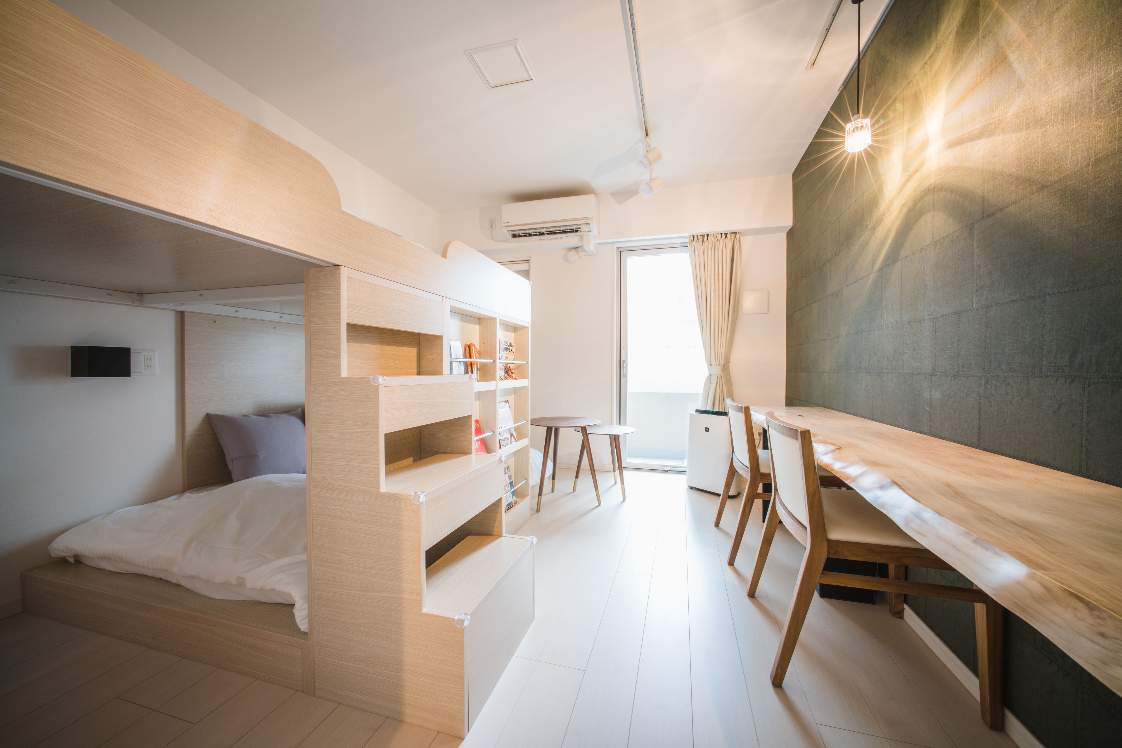 Quarto duplo standard, para não fumantes (Bunk Bed) | 1 quarto, roupas de cama premium, cofres nos quartos, cortinas blackout