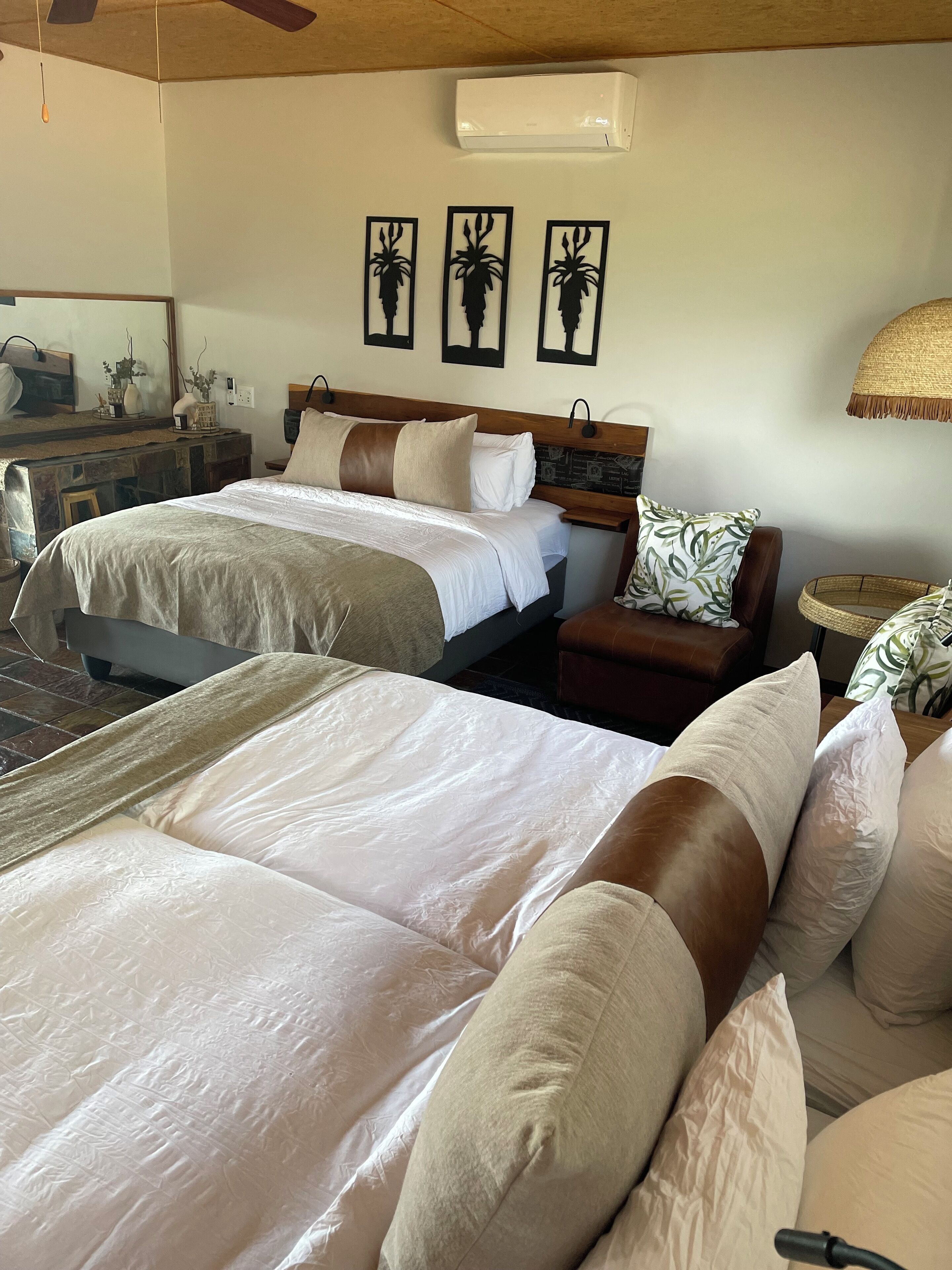 Chalé de Luxo, 1 quarto, vista para a montanha | Camas de colchão viscoelástico, cofre no quarto 