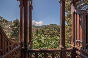 Vista para a cidade desde o alojamento