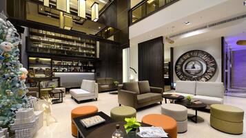 Sala de estar do lobby