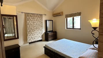Vila superluxo | 1 quarto, roupas de cama de algodão egípcio, roupas de cama premium