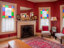 Área de estar no saguão