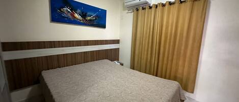 Apartamento | Frigobar, cortinas blackout, Wi-Fi de cortesia