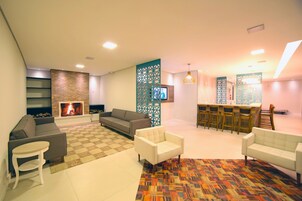 Sala de estar do lobby