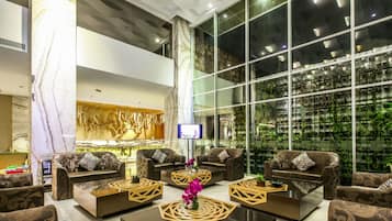 Sala de estar do lobby