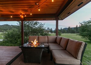 Cabine, 3 quartos | Terraço/pátio interior