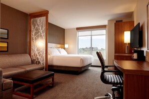 Edredões de penas, camas de colchão pillowtop, secretária 