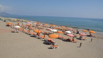 Uma praia privada nas proximidades