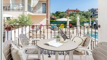 Apartamento, 1 quarto, varanda | Terraço/pátio interior