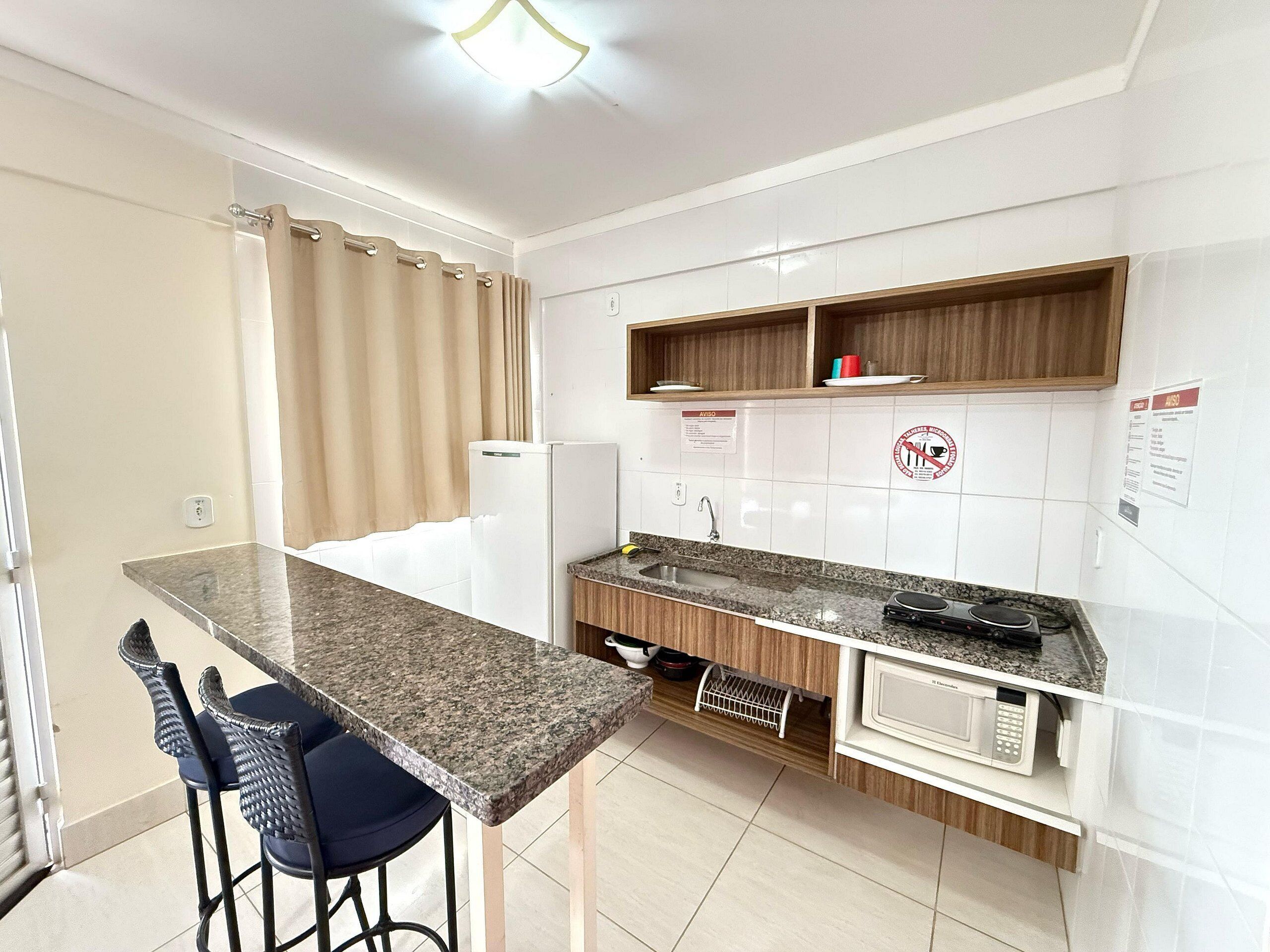 Apartamento | Cozinha privada | Micro-ondas