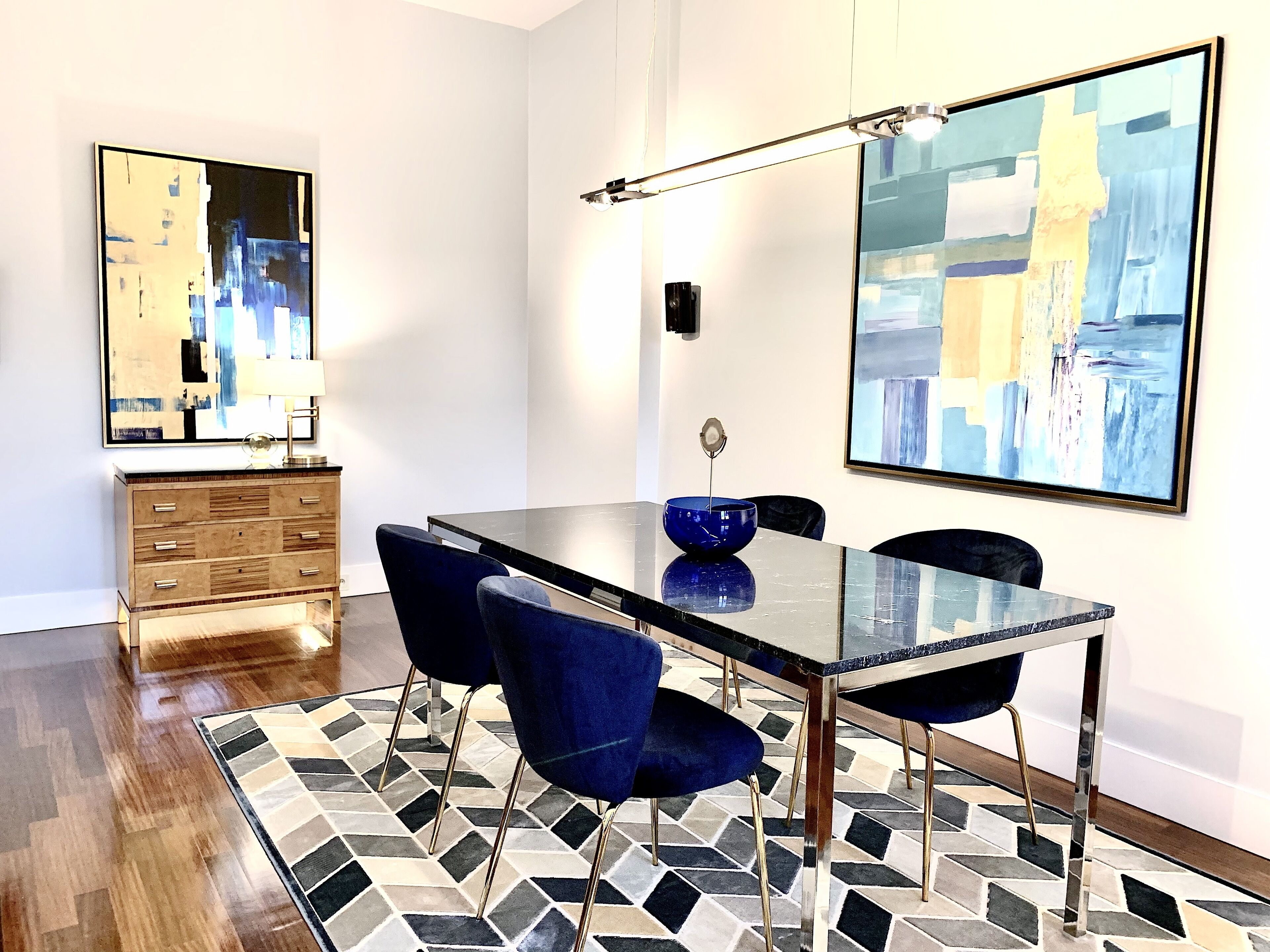 MONDRIAN Suite, 2 Bedrooms, 2 Bathrooms (Market Square view, 180 m2) | Sala de jantar