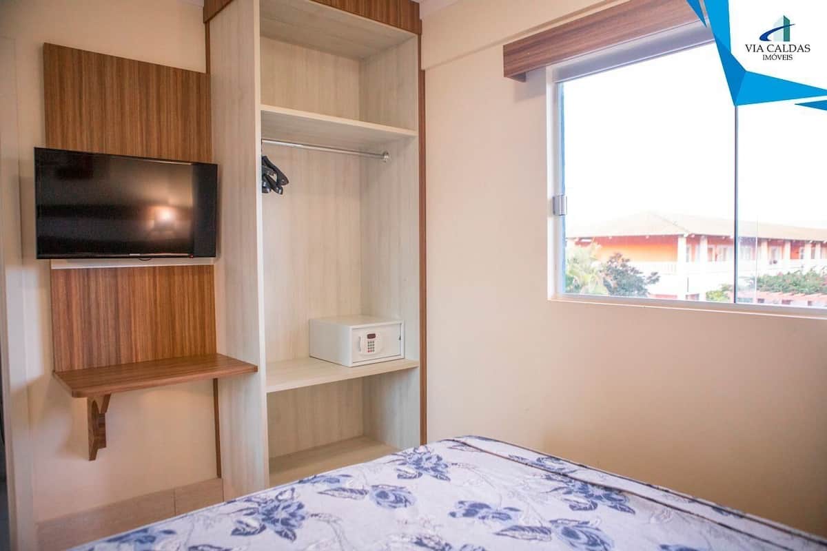 Apartamento | Cofre no quarto, Wi-fi grátis