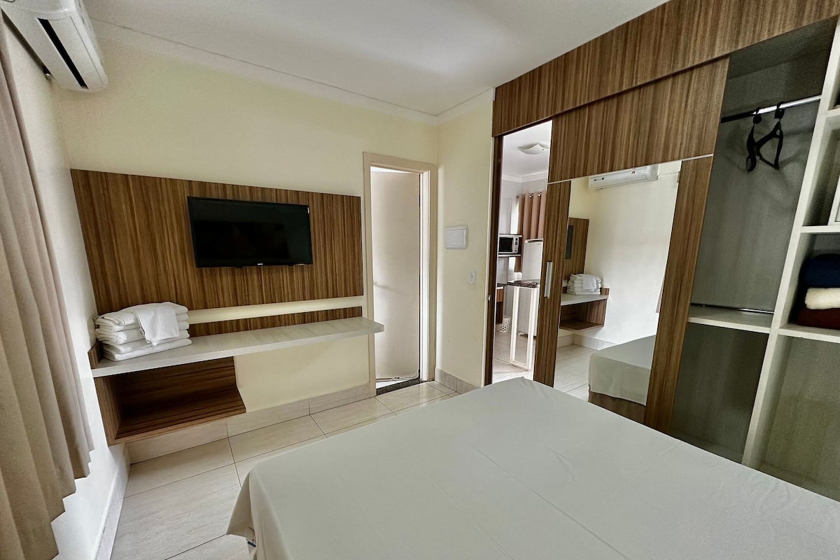 Apartamento | Cofre no quarto, Wi-fi grátis
