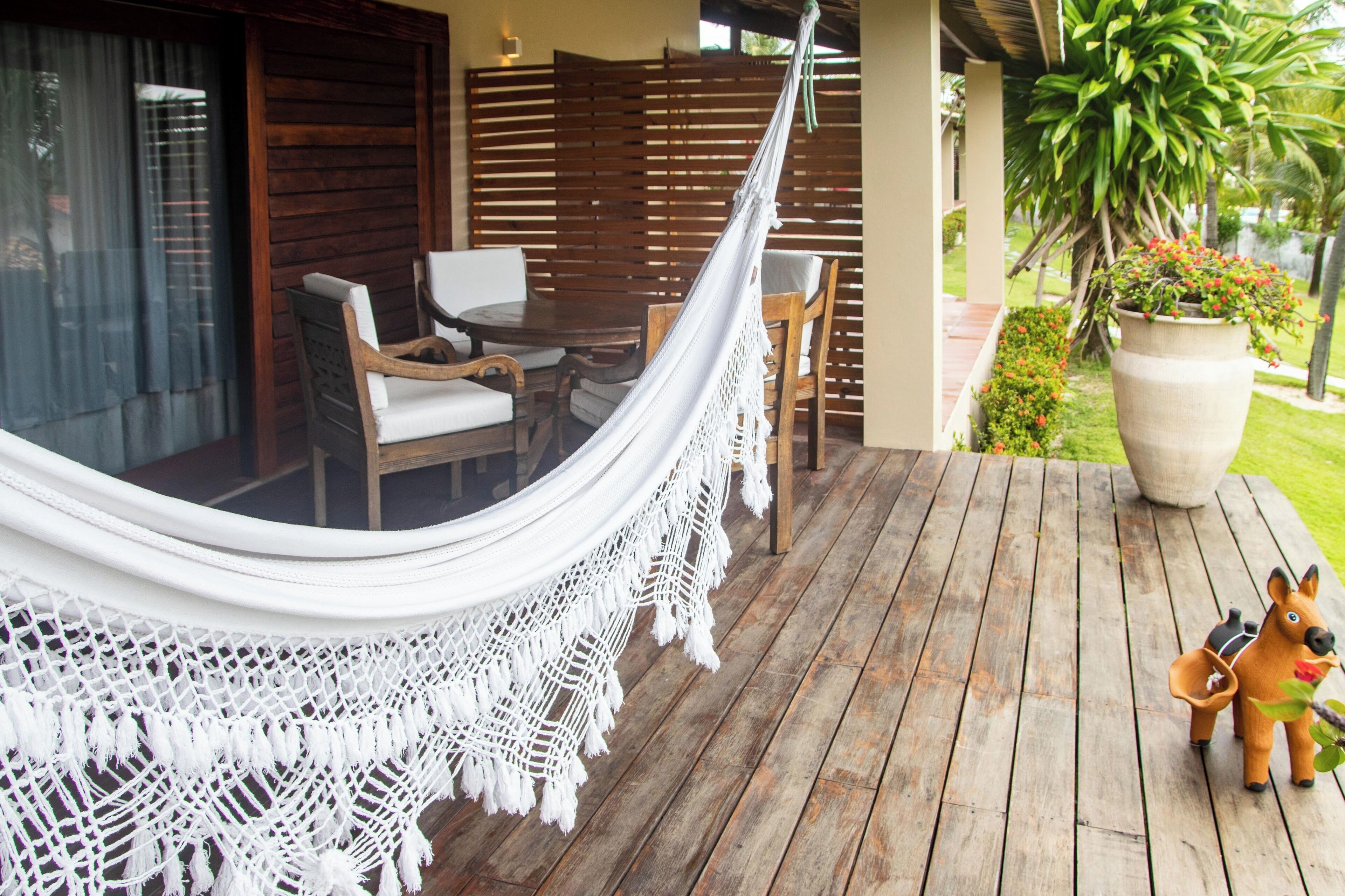 Suíte real | Terraço/pátio