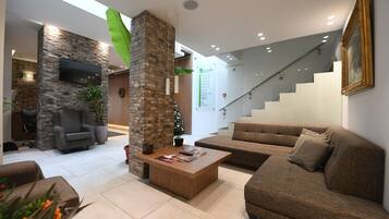 Sala de estar do lobby