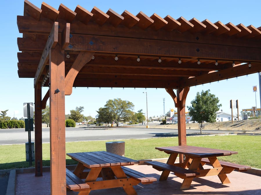 Área para churrascos e piqueniques