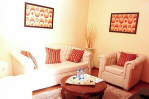 Sala de estar do lobby