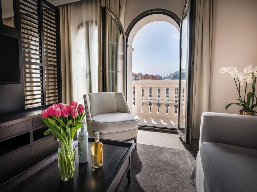 Suite Júnior, varanda, Vista para a cidade | Vista do quarto