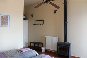 Quarto triplo | Vista da sacada
