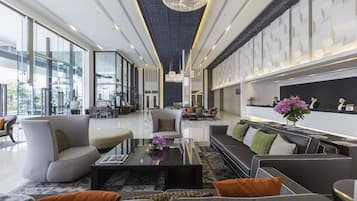 Sala de estar do lobby