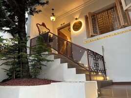 Entrada do alojamento